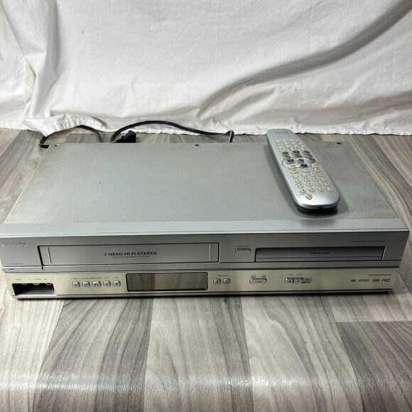 Philips | Media | Philips Dvd Vcr Combo Player Dvp3345v 4head Hifi Vhs Recorder With Remote Read ...